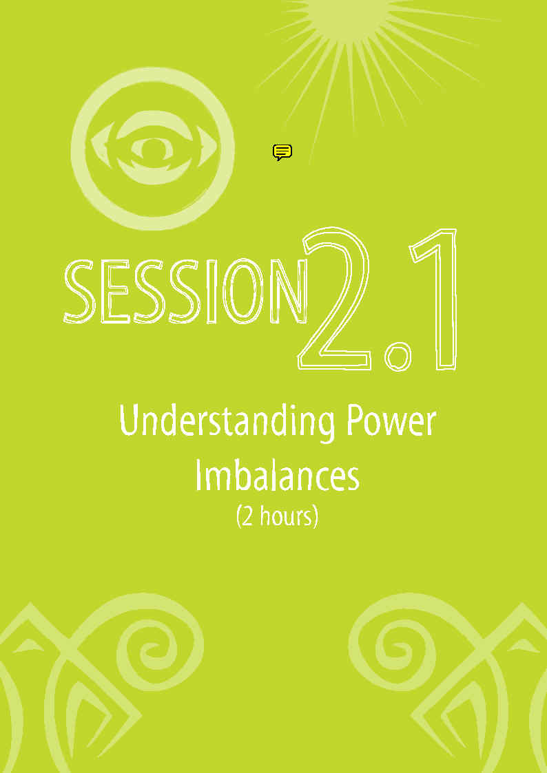 Understanding Power Imbalances - Raising Voices