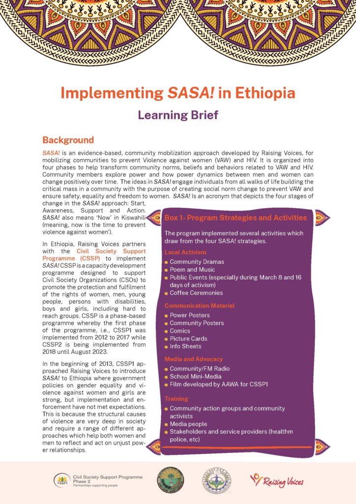 Resources - Raising Voices